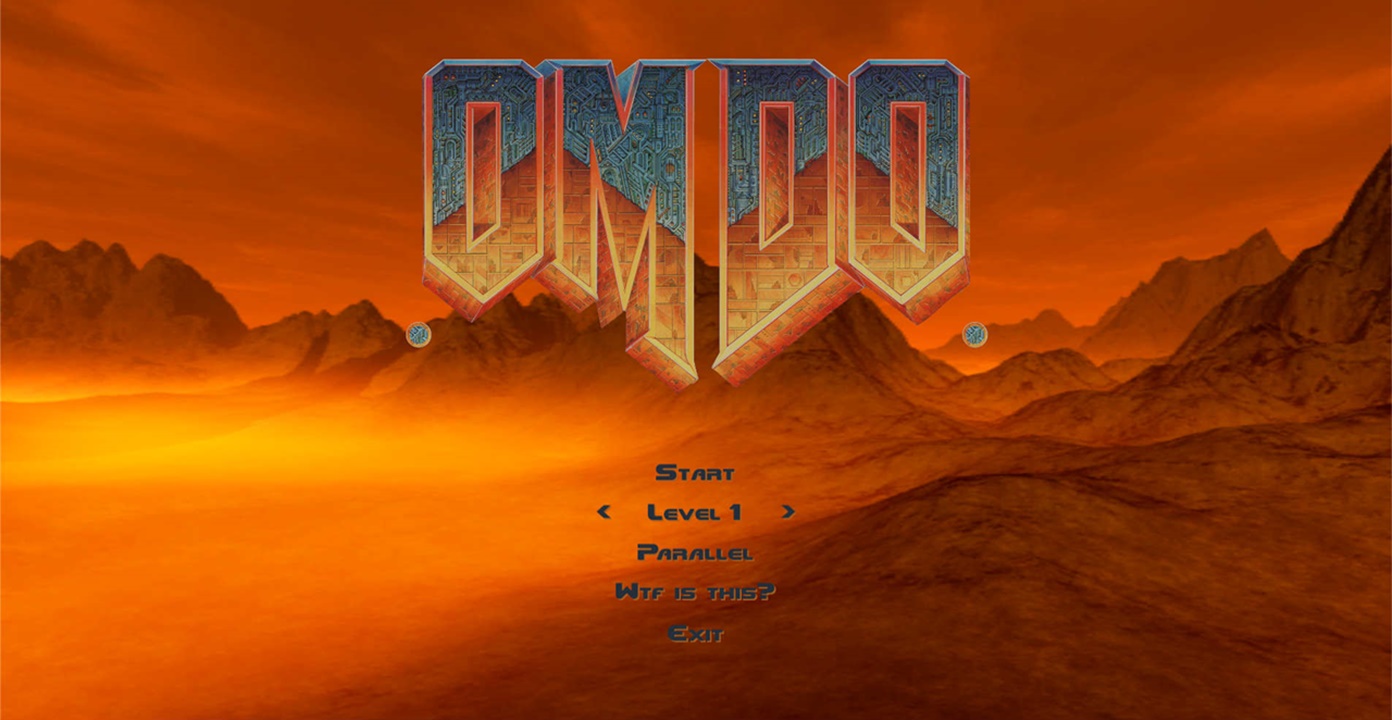 Doom Video Game Turned Into A Playable Magic Eye Poster