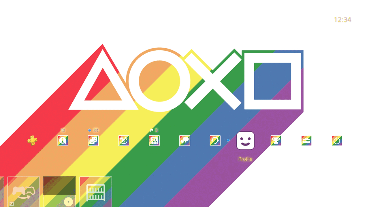 LBGT PS4 Theme Celebrates Pride Month