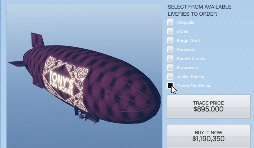 Fly A Blimp Today With All-New Vehicles For Grand Theft Auto Online