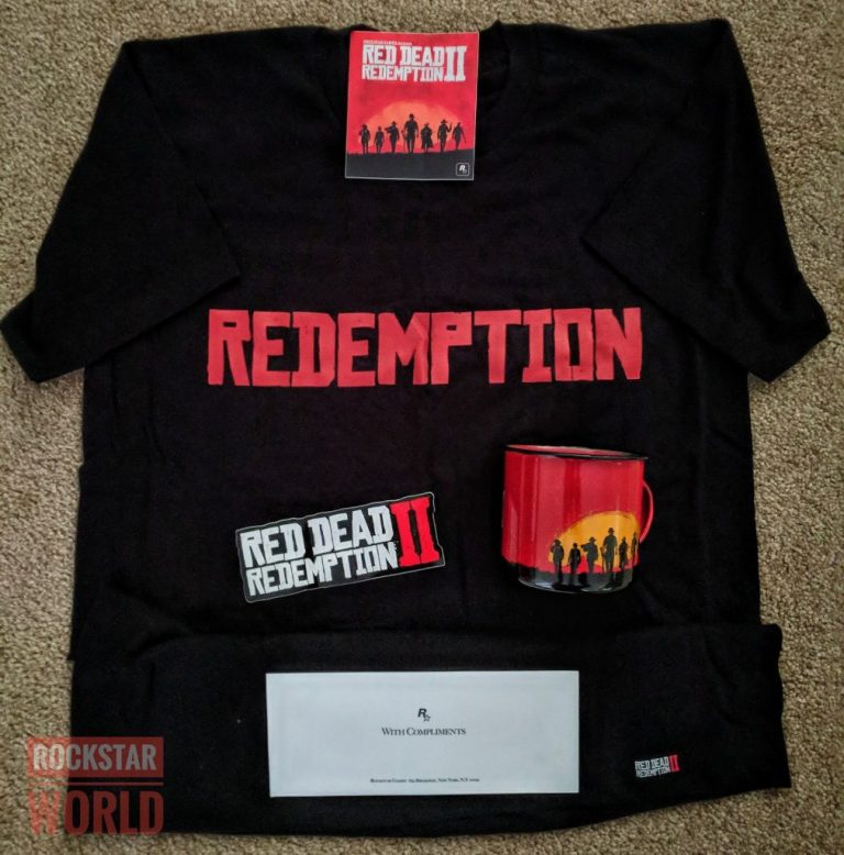 The First Red Dead Redemption 2 Merchandise Has Been Sent to Media