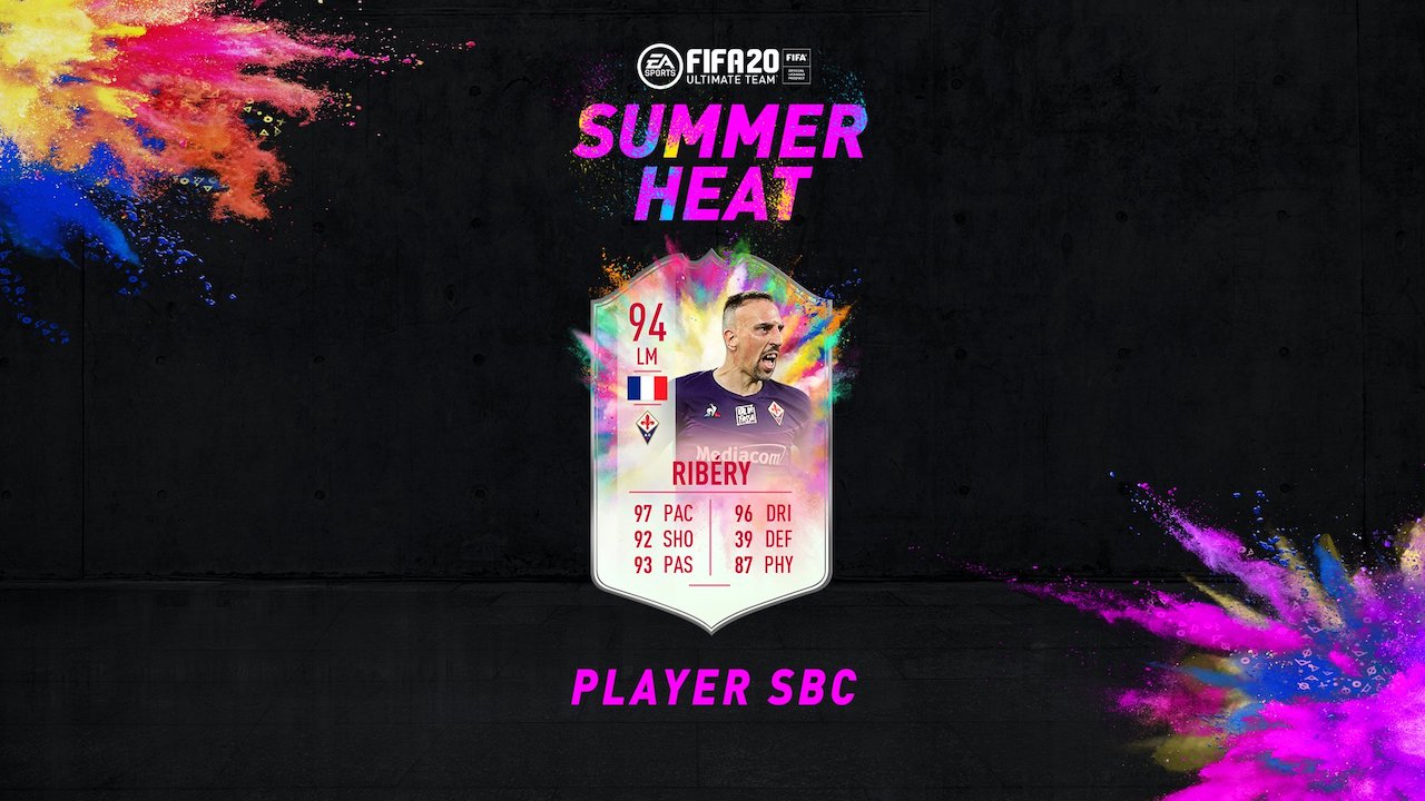 Franck Ribery Fifa 20 Sbc How To Unlock His Summer Heat Card
